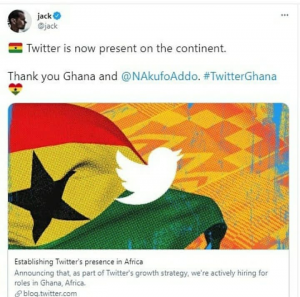 Twitter Africa Headquarters to be opened in Ghana - Prismedia News