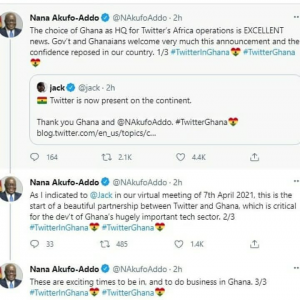 Twitter Africa Headquarters to be opened in Ghana - Prismedia News